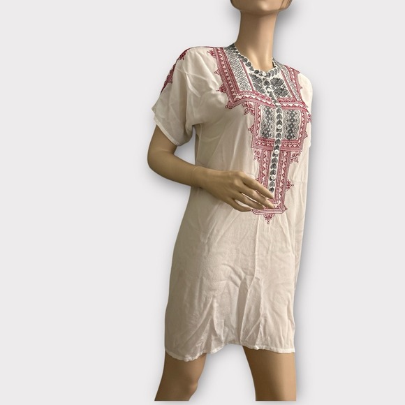 Johnny Was | Dresses | Nwot Johnny Was Silk Tunic Dress Womens Size S ...